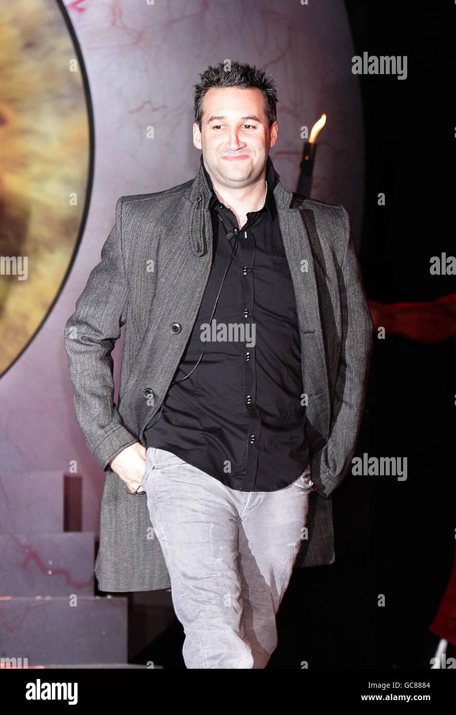 Dane Bowers arriving to enter the house on the the launch night of ...