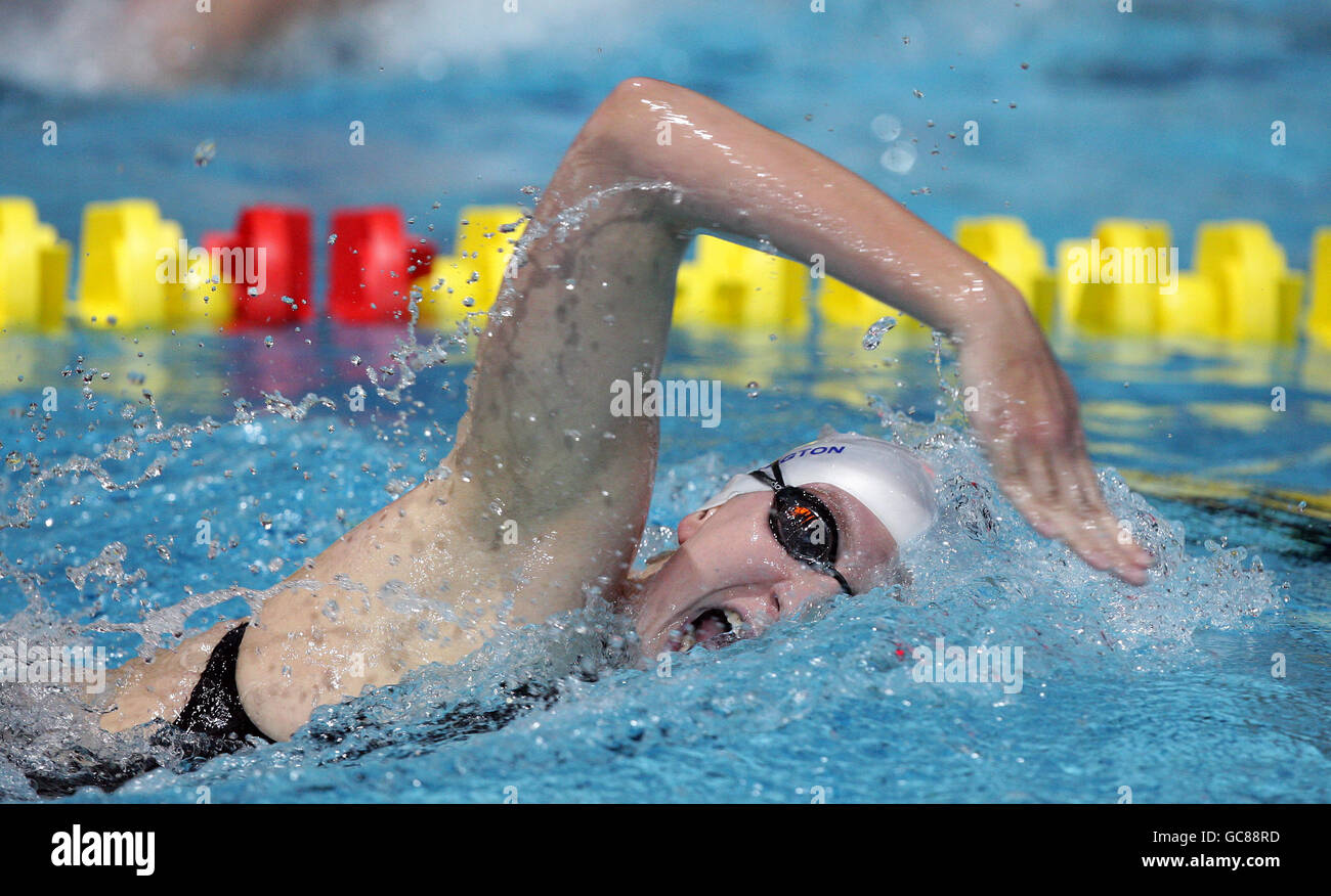 Swimming - Duel in the Pool - Day One - Manchester Aquatic Centre Stock ...
