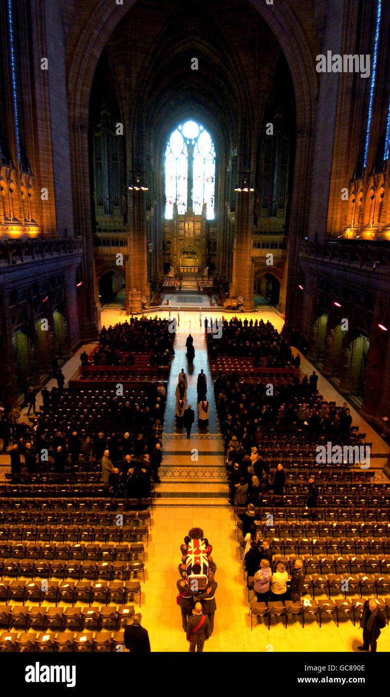 Funeral of Corporal Simon Hornby Stock Photo - Alamy