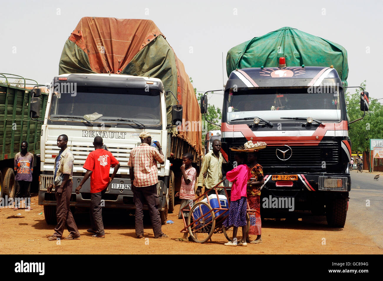Lorry In Africa