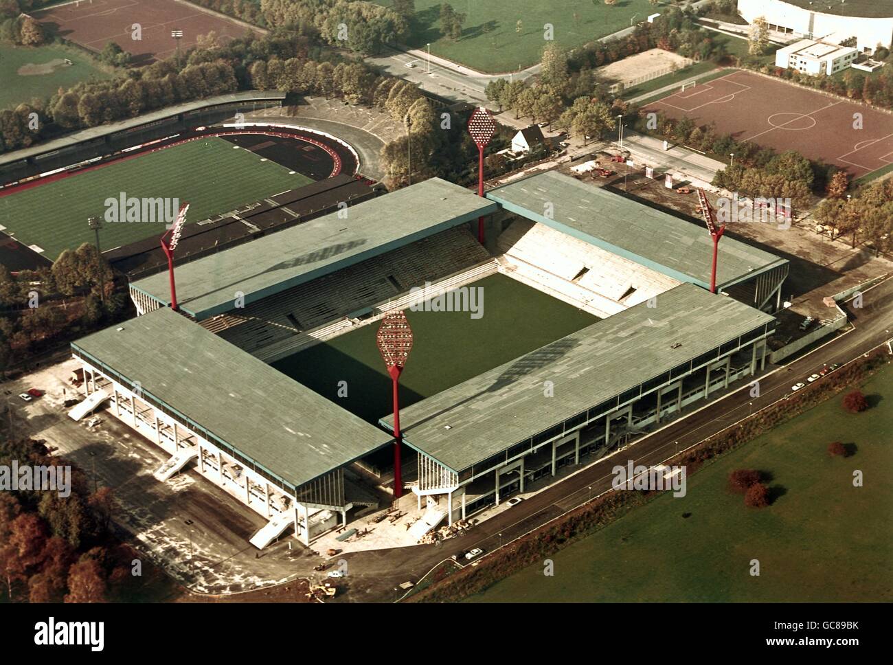 Westfalenstadion Dortmund 1970s Stock Photo Royalty Free Image