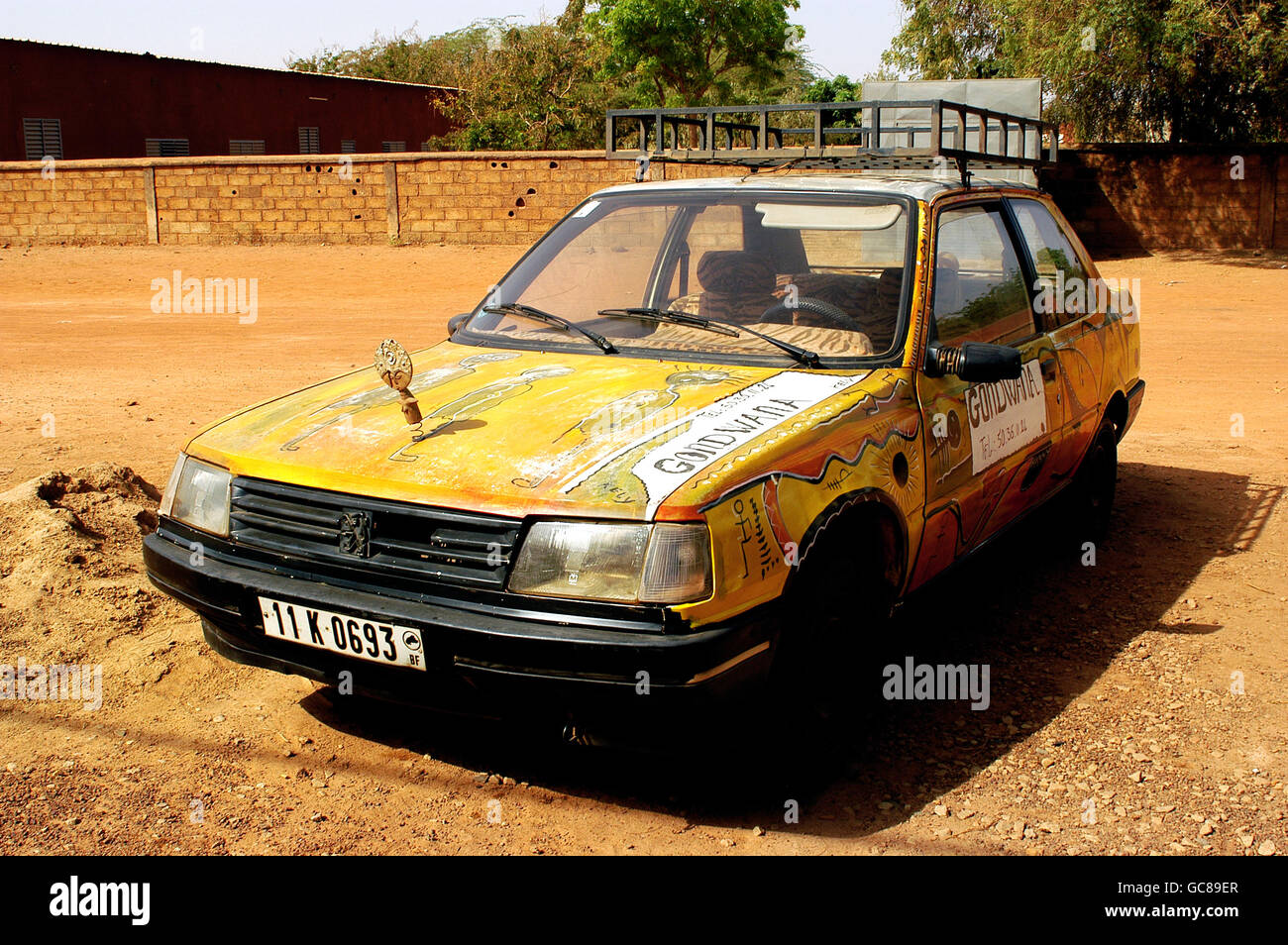 A custom car in true African style by a French expatriate some ...