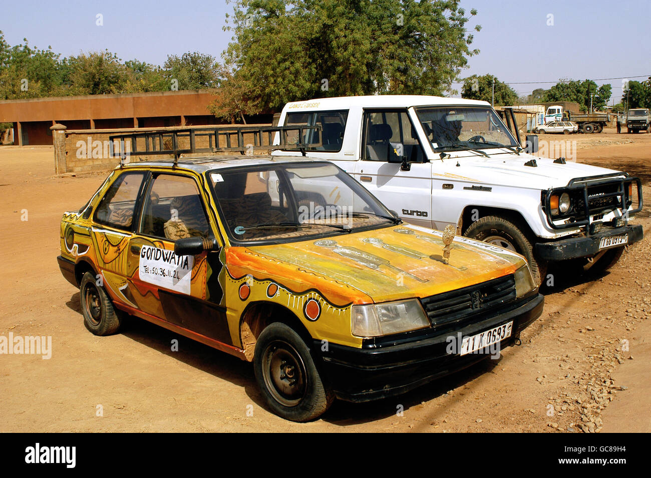 A custom car in true African style by a French expatriate some ...