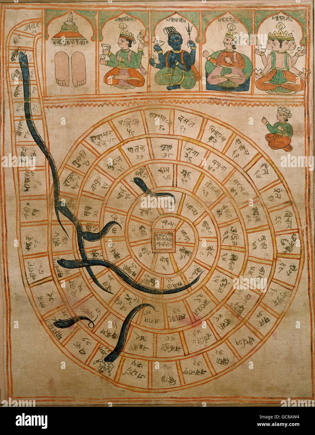 religion, hinduism, tantrism, meditation picture, Gayan Choparh Yantra ...