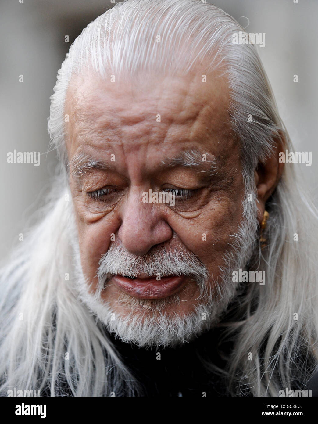 Hindu Davender Ghai leaves the High Court, London, where a decision for ...