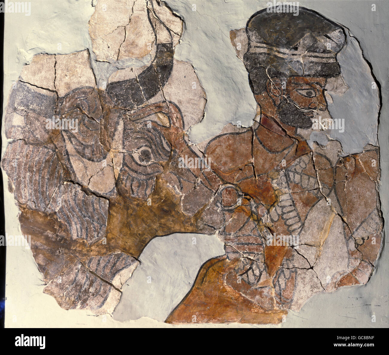 Bull sacrifice painting hi-res stock photography and images - Alamy