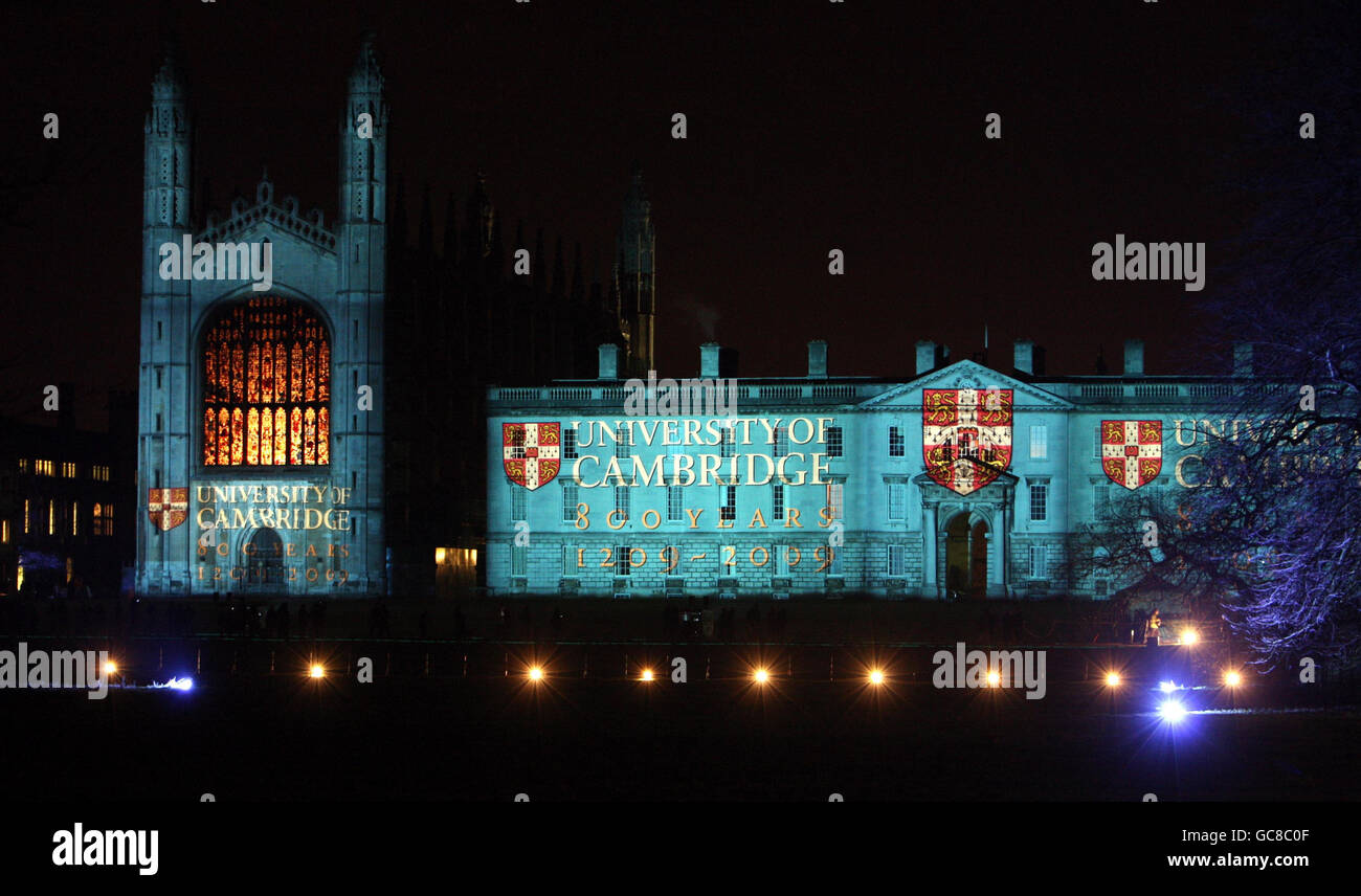 University of Cambridge lights Stock Photo - Alamy