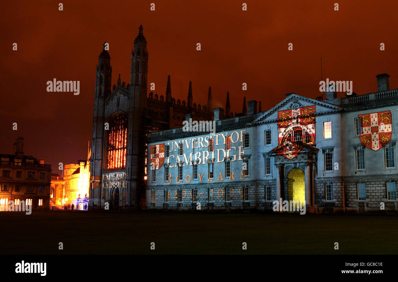University of Cambridge lights Stock Photo - Alamy