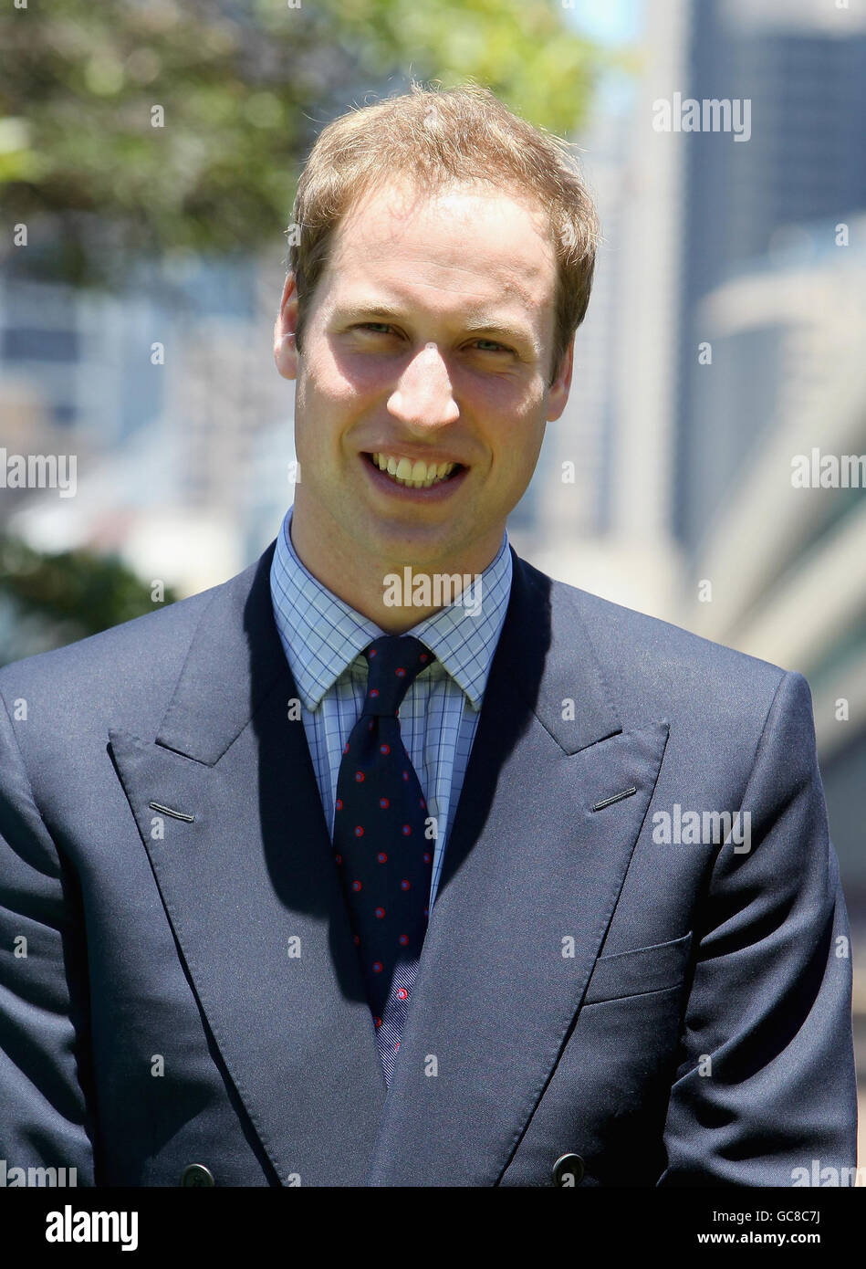 Prince William during a visit to Admiralty House in Sydney, Australia ...