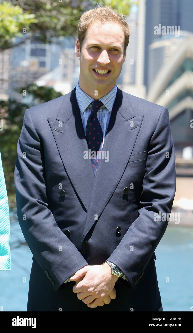 Prince William visits Australia - Day One Stock Photo - Alamy