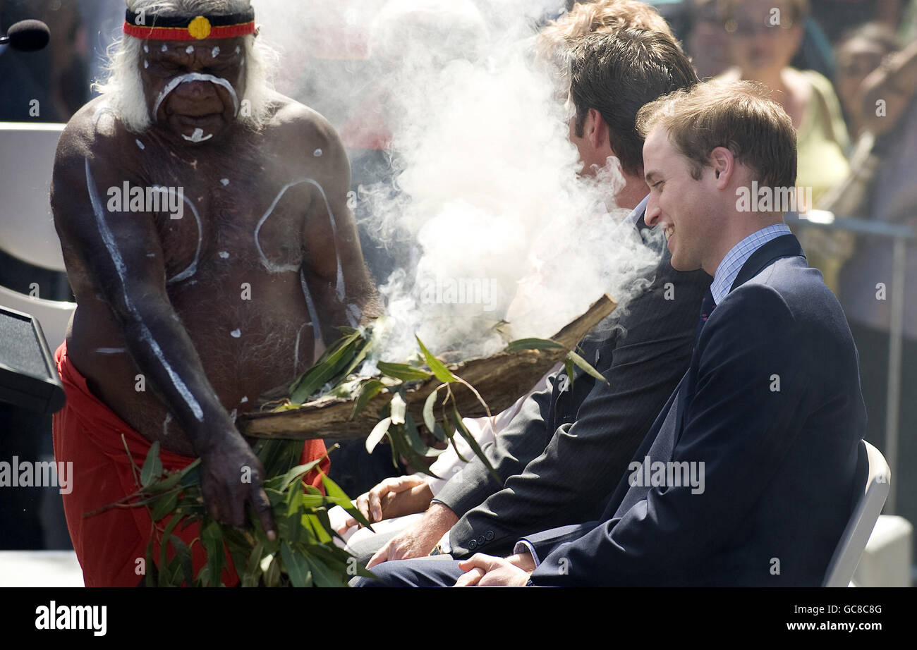 Prince William arrives at the The Redfern Community Centre in Redfern ...