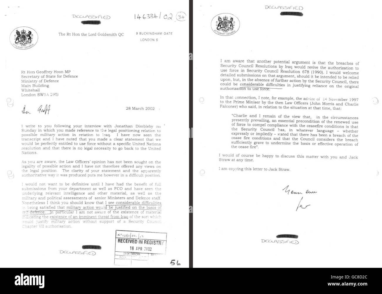 Chilcot Iraq inquiry Stock Photo - Alamy