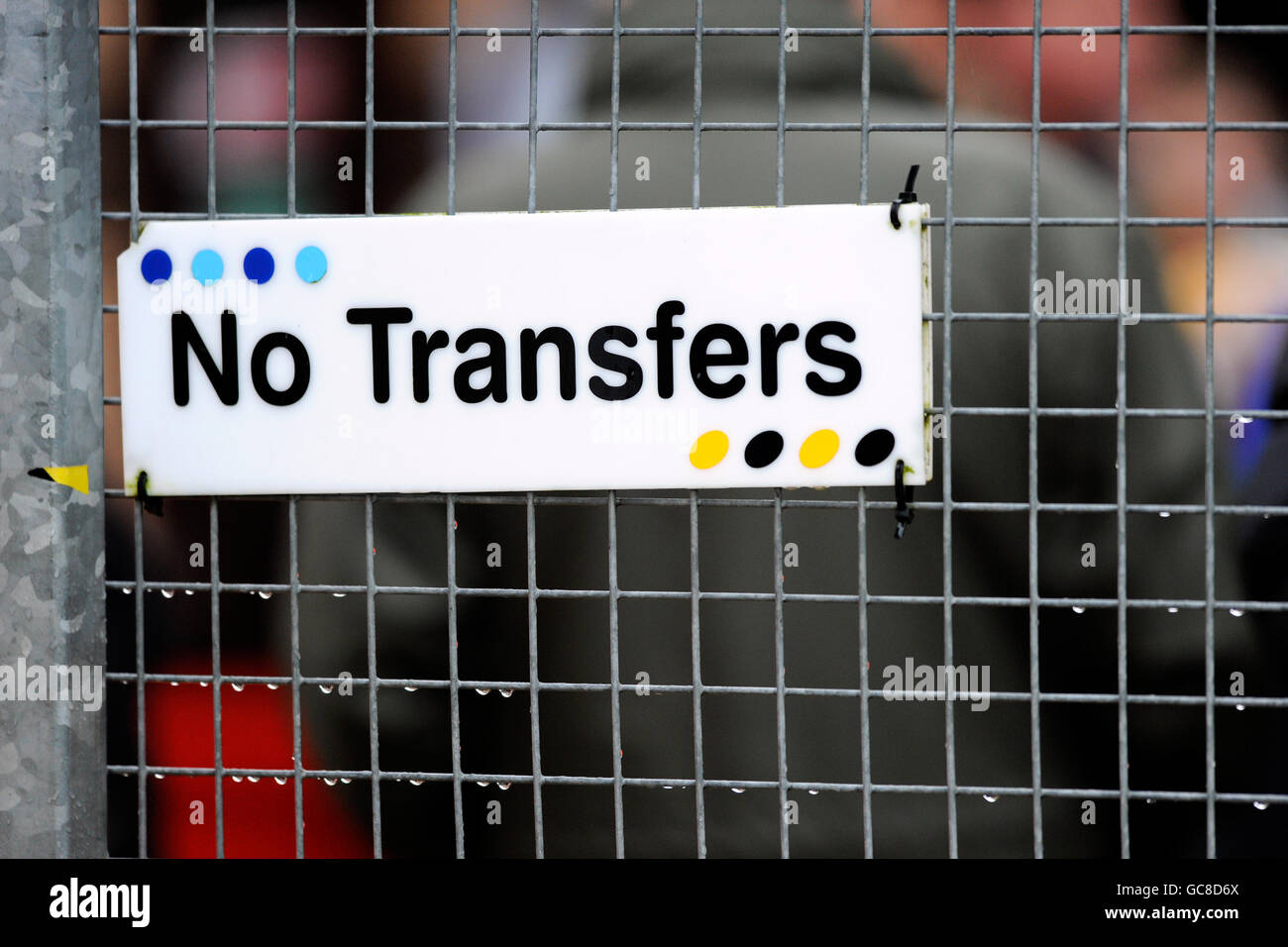 No transfers signage at adams park hi-res stock photography and images ...