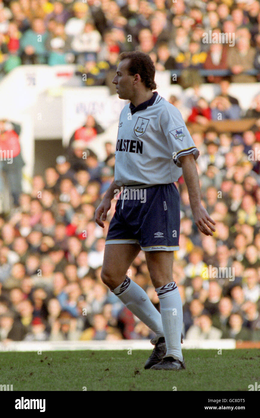 TOTTENHAM HOTSPUR PLAYER RONNIE ROSENTHAL LOOKS ON DURING THEIR MATCH ...