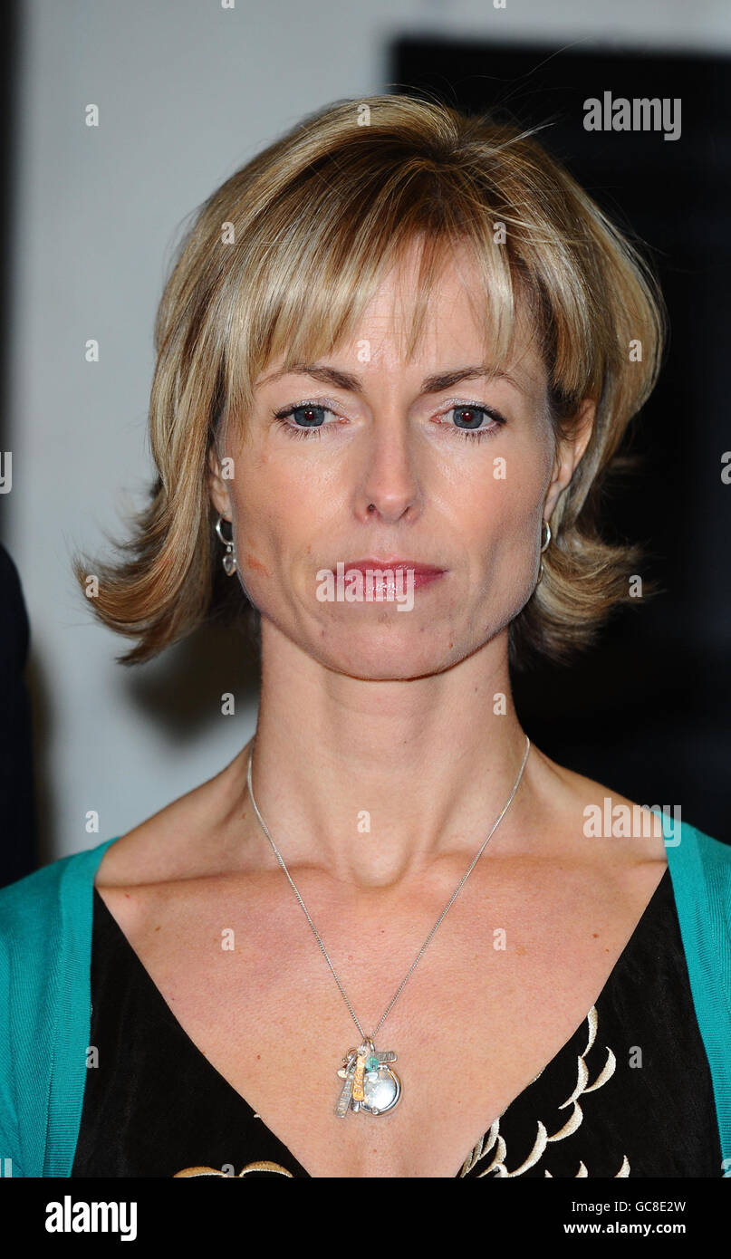 Kate McCann at a Madeleine McCann fundraiser held at the Roof Gardens ...