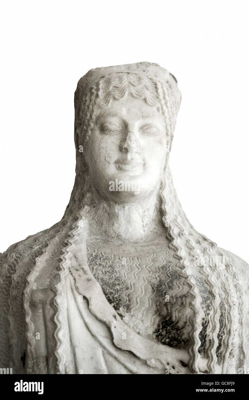 Archaic Greek Sculpture Kore