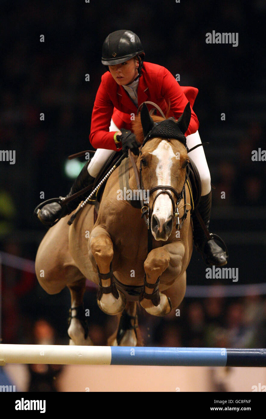Ellen Whitaker from Great Britain rides Equimax Ocolado in the H&M Ivy ...