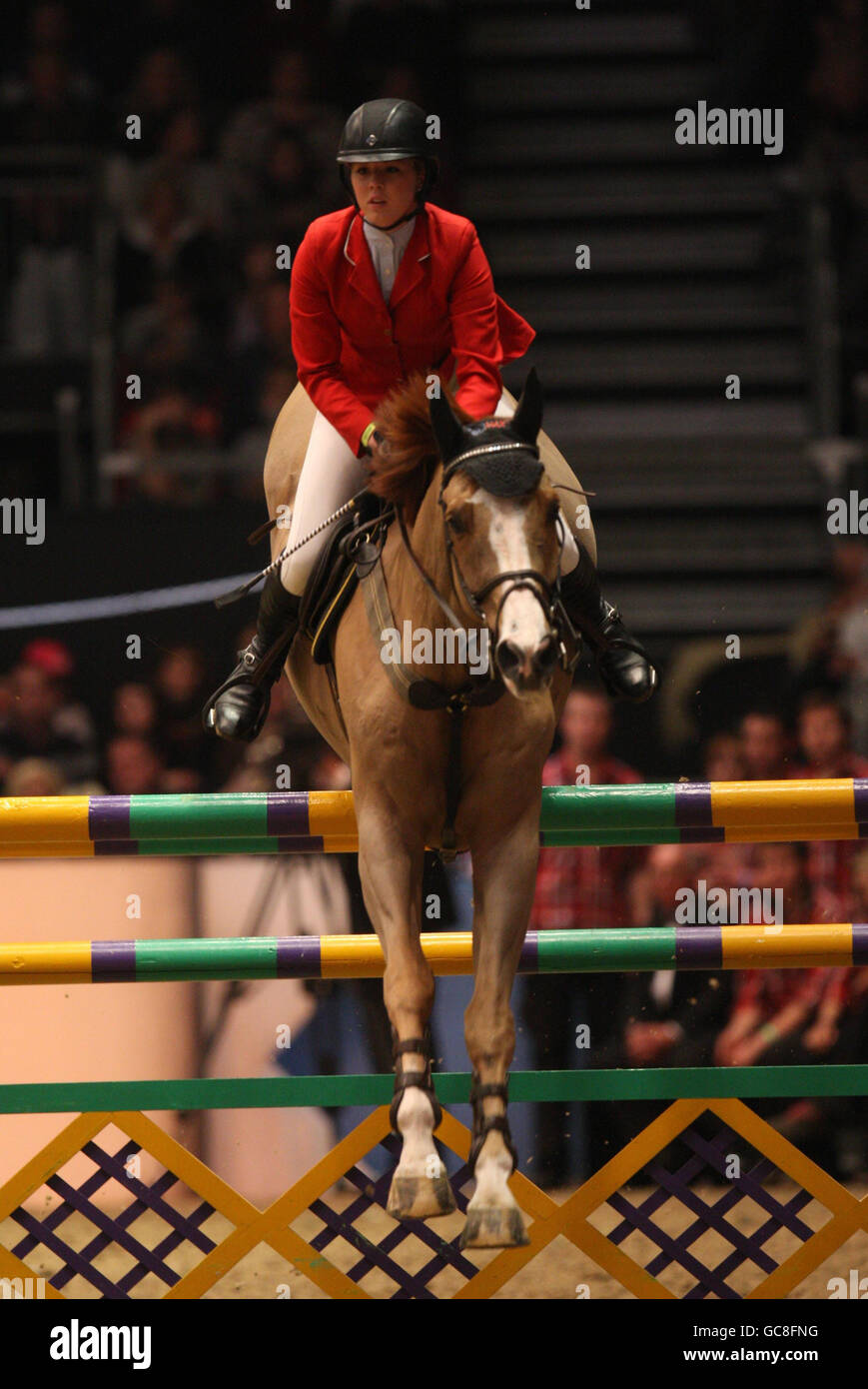 Ellen Whitaker from Great Britain rides Equimax Ocolado in the H&M Ivy ...