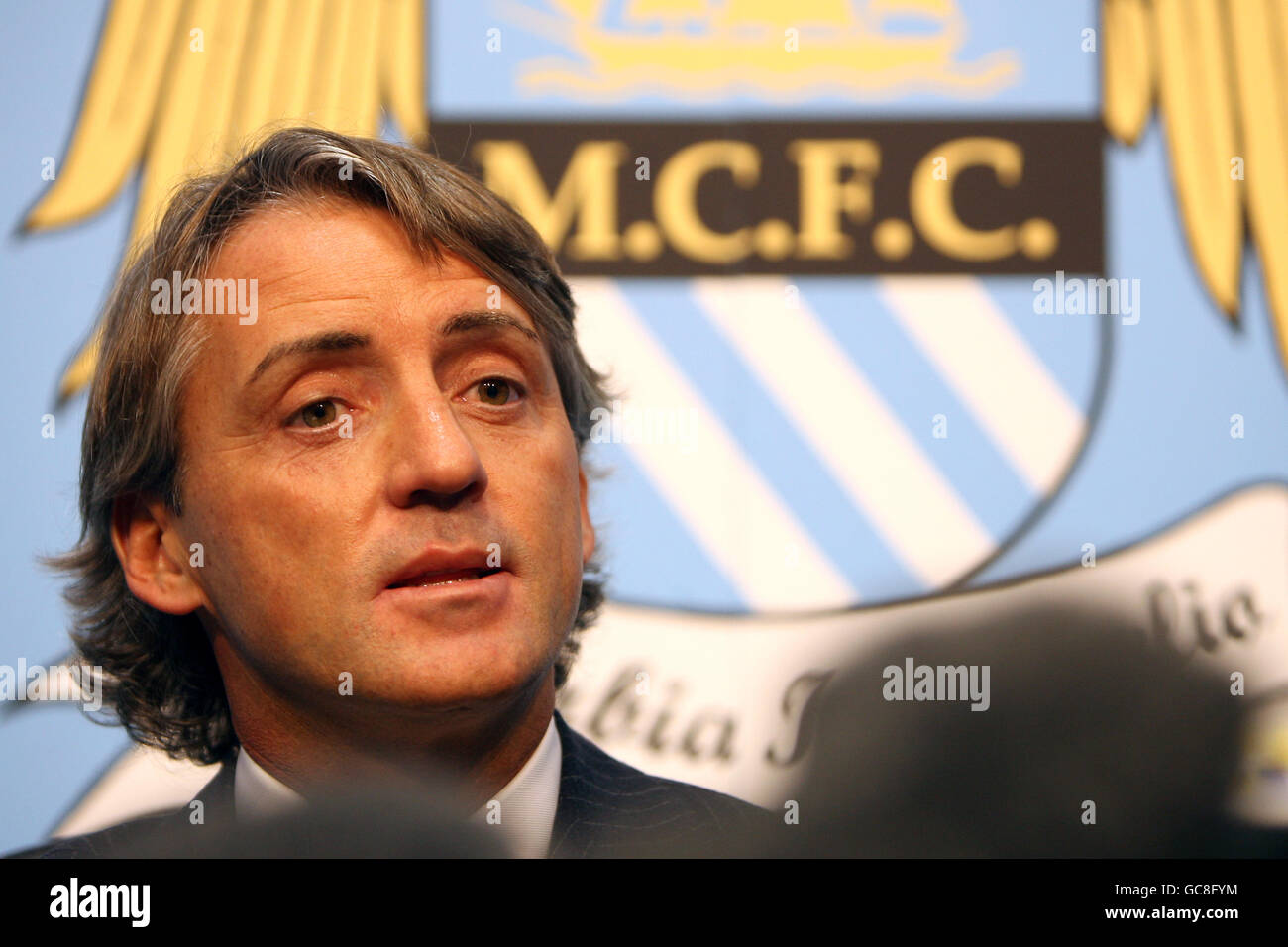 New manchester city manager hi-res stock photography and images - Alamy