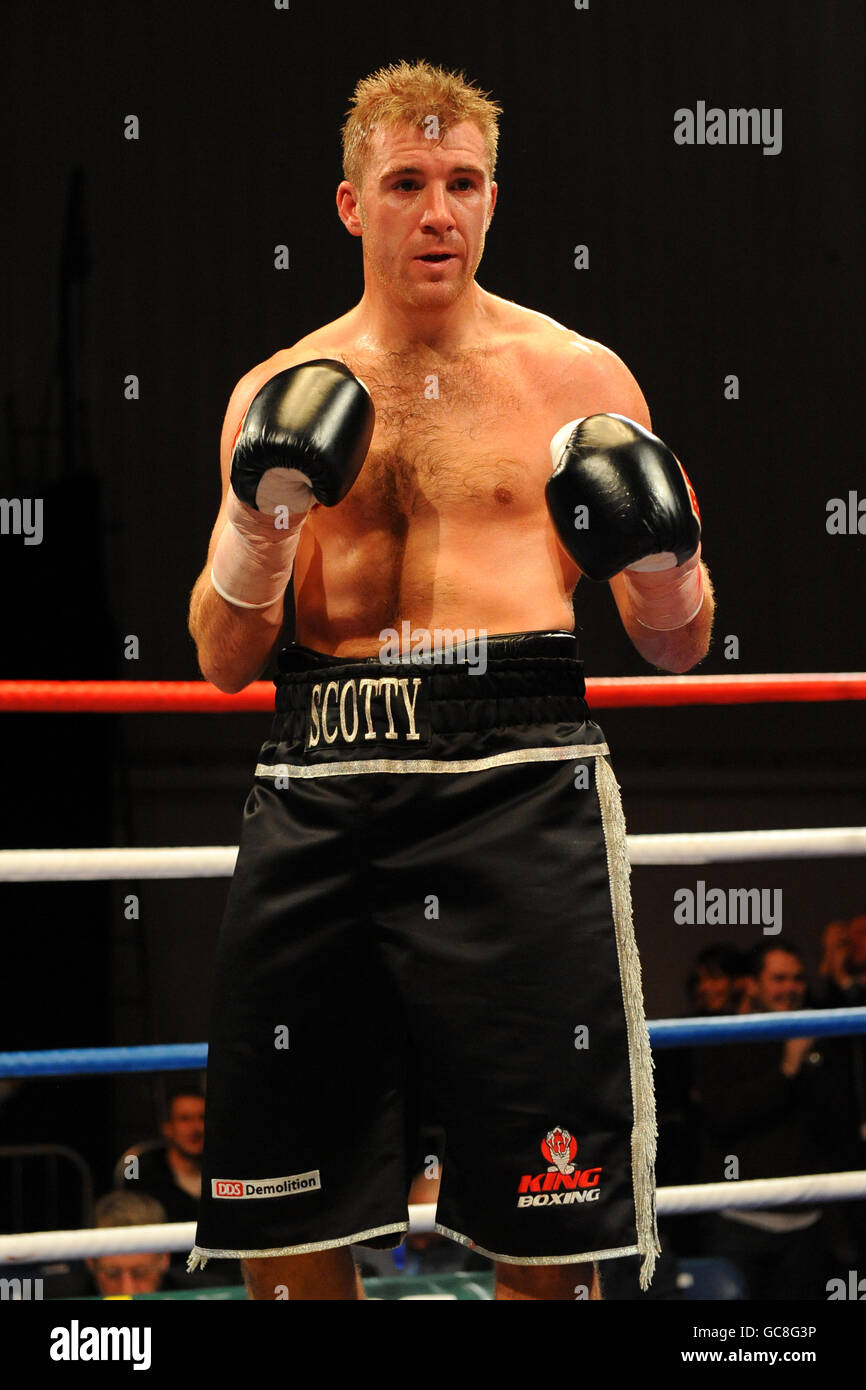 Scott haywood after his fight against scott woolford hi-res stock ...