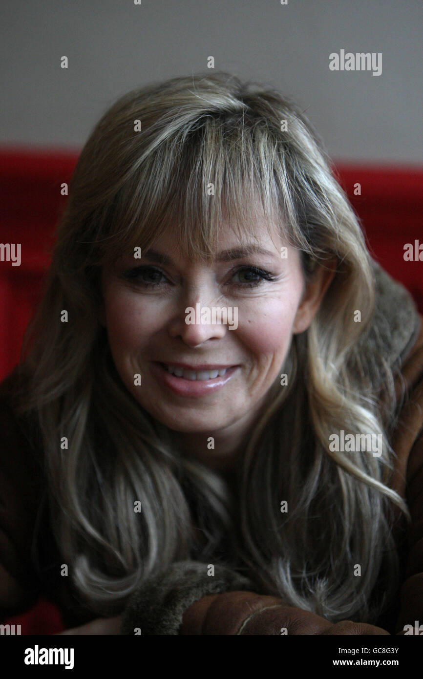 Children's chef Annabel Karmel at Chessington Zoo in Surrey where she ...
