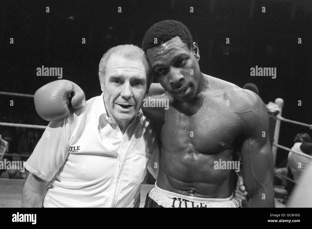 Boxing Manager Black and White Stock Photos & Images - Alamy