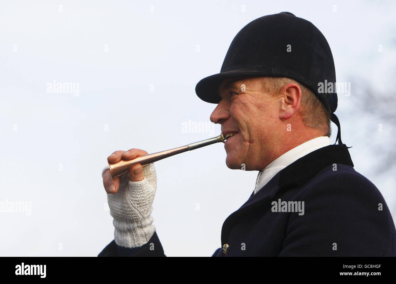 Huntsman Sage Thompson of the Chiddingfold, Leconfield and Cowdray Hunt ...