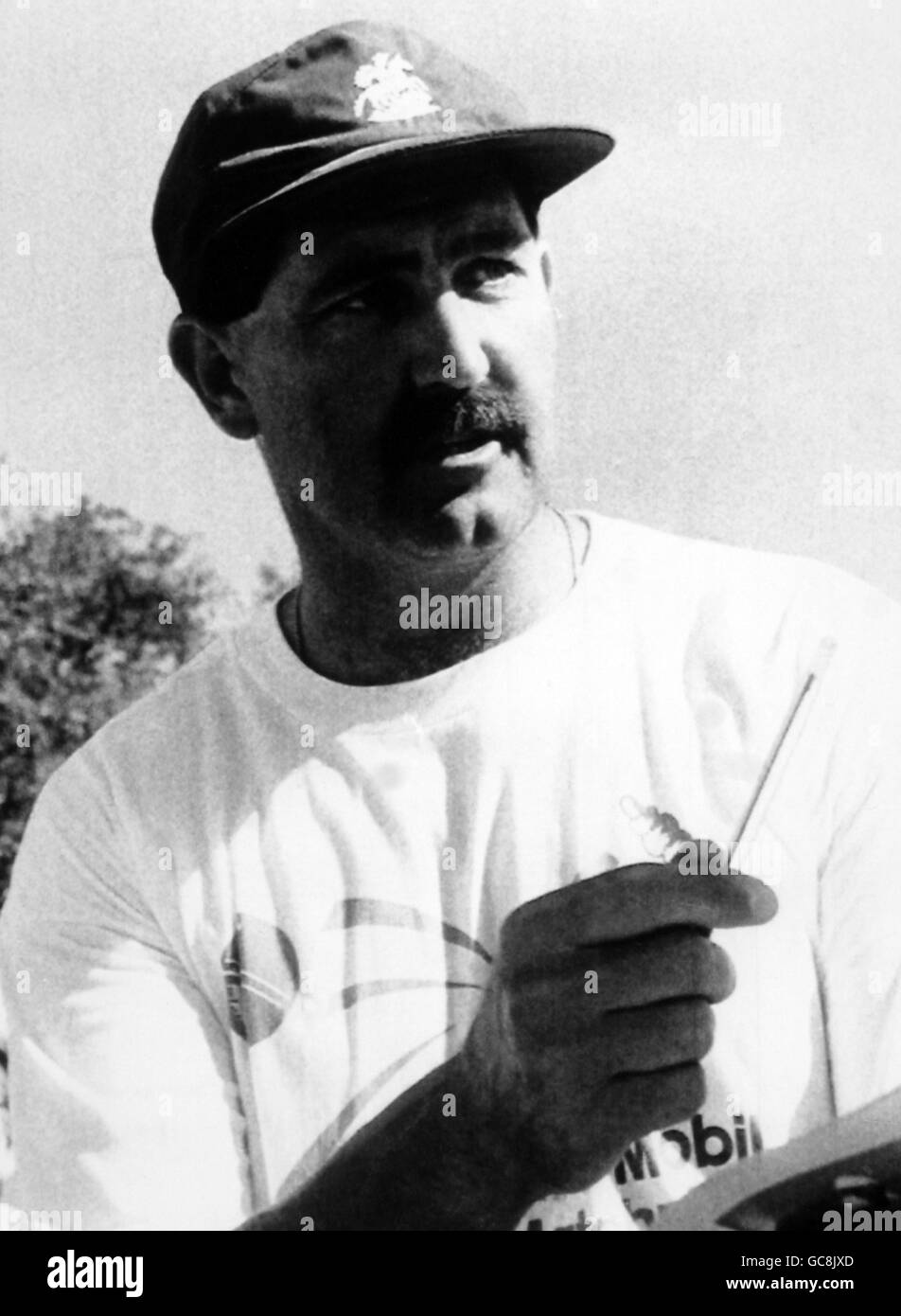 Cricket. Graham Gooch, England Stock Photo - Alamy