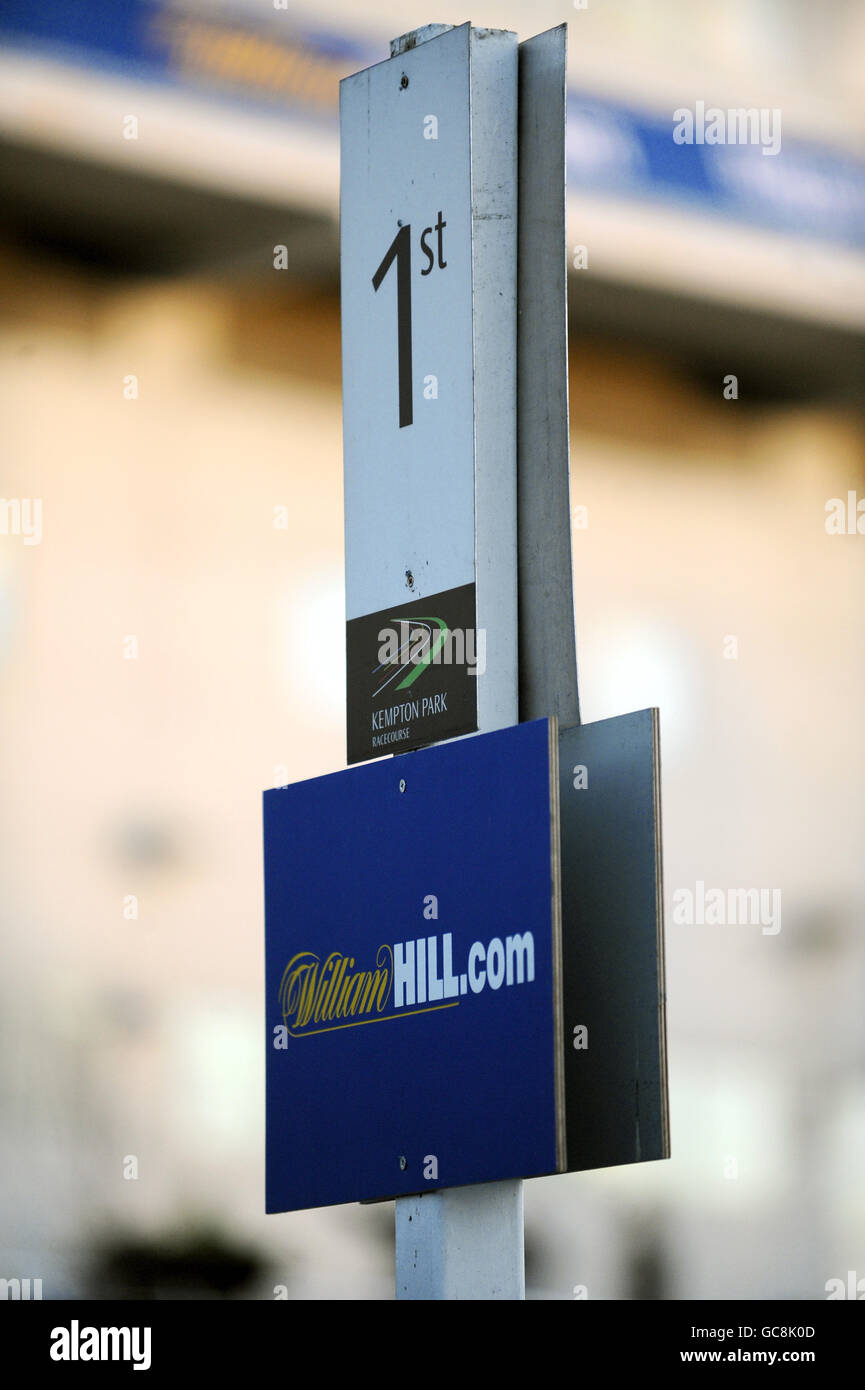 Horse Racing - Winter Festival - Day Two - Kempton Park. William Hill ...