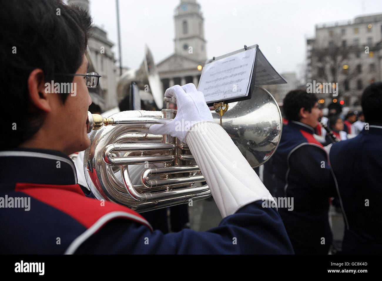 The Independence High School '76th Cavalry' Marching Band and ...