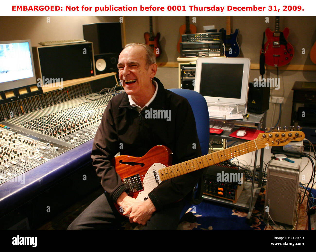 Status Quo's Francis Rossi at his home in south London after it was ...