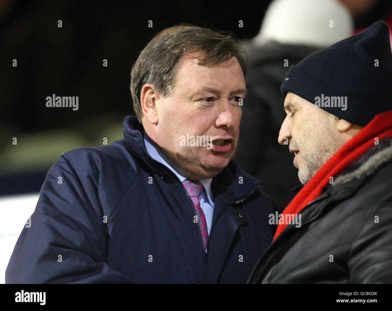 Danny fiszman right in the stands hi-res stock photography and images ...