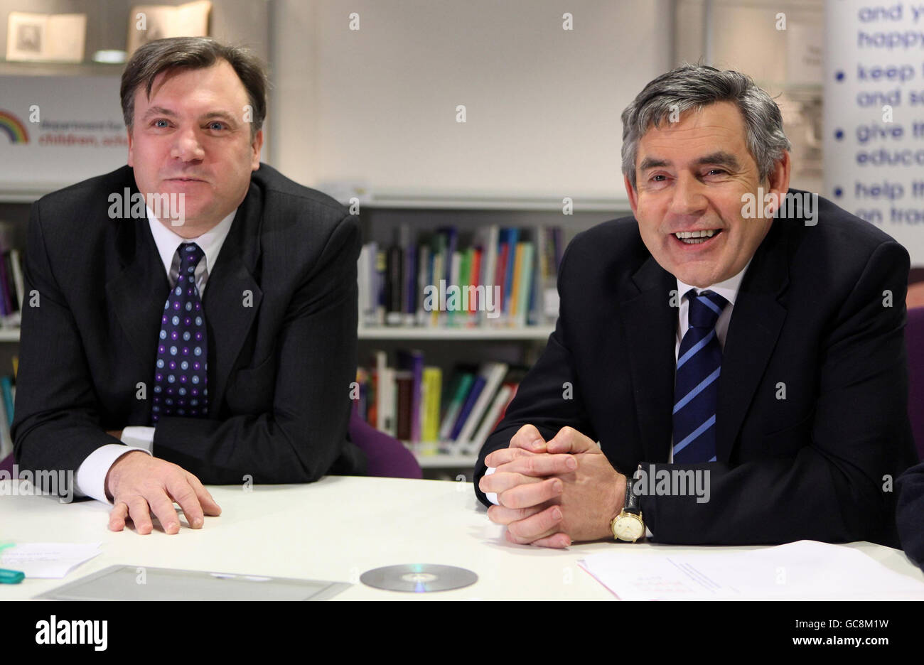 Schools and families minister ed balls hi-res stock photography and ...