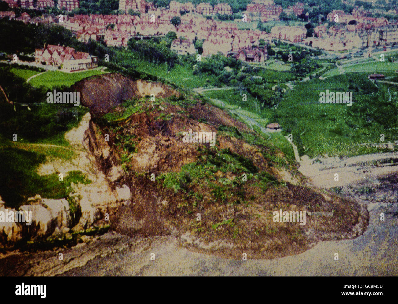 Holbeck Hall Landslip High Resolution Stock Photography and Images - Alamy