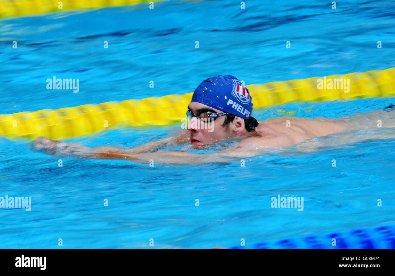 Swimming - Duel in the Pool - Day Two - Manchester Aquatic Centre Stock ...