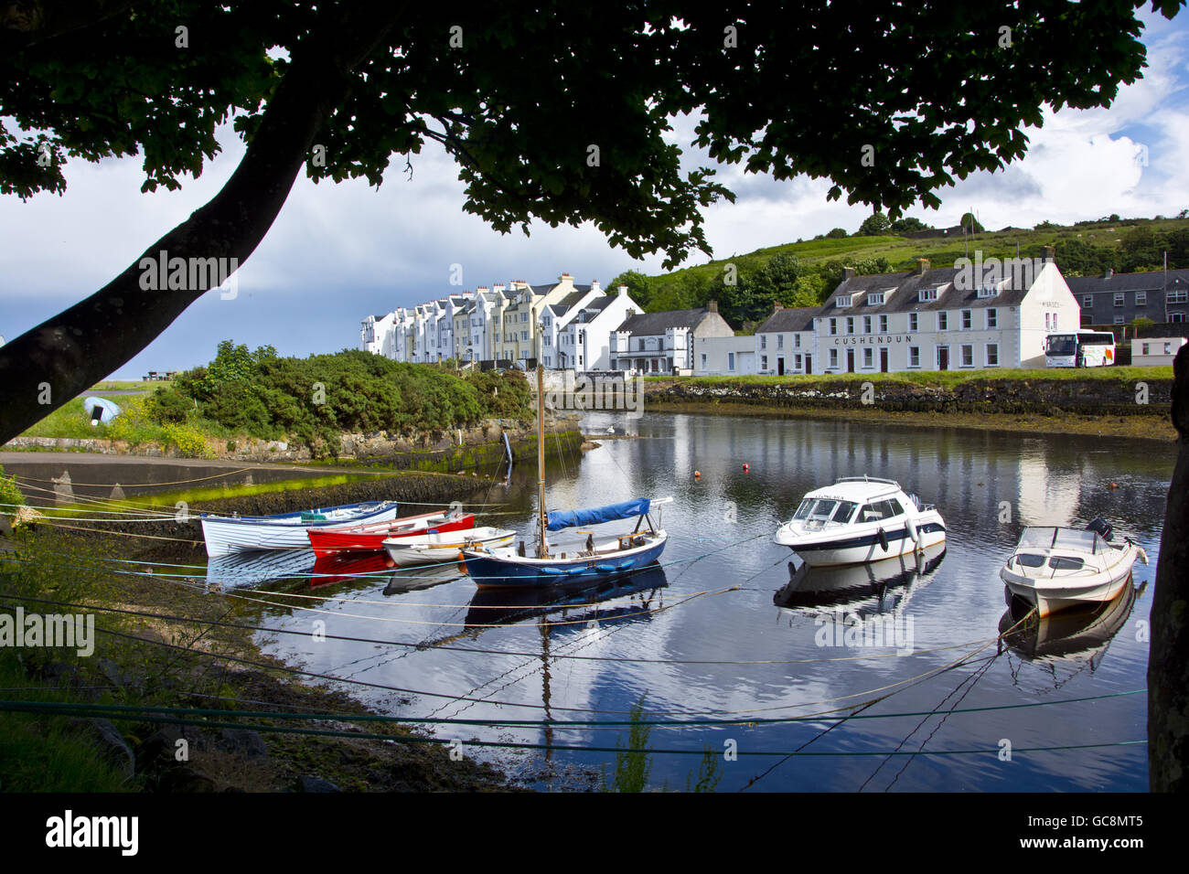 Cushendun harbour hi-res stock photography and images - Alamy