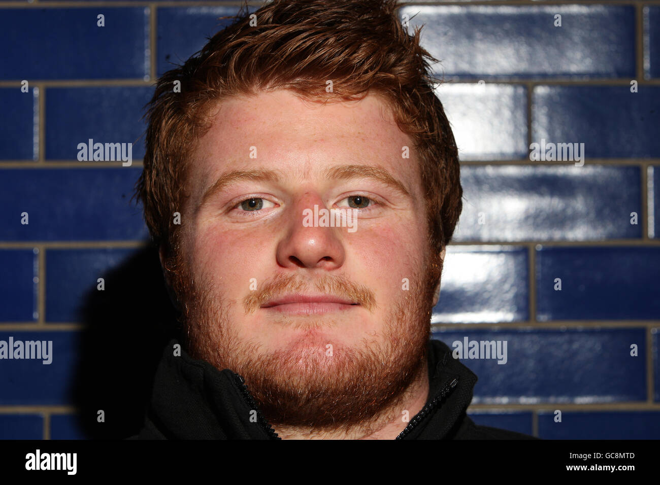 Edinburgh's Kyle Traynor during the Edinburgh Squad Announcement ...