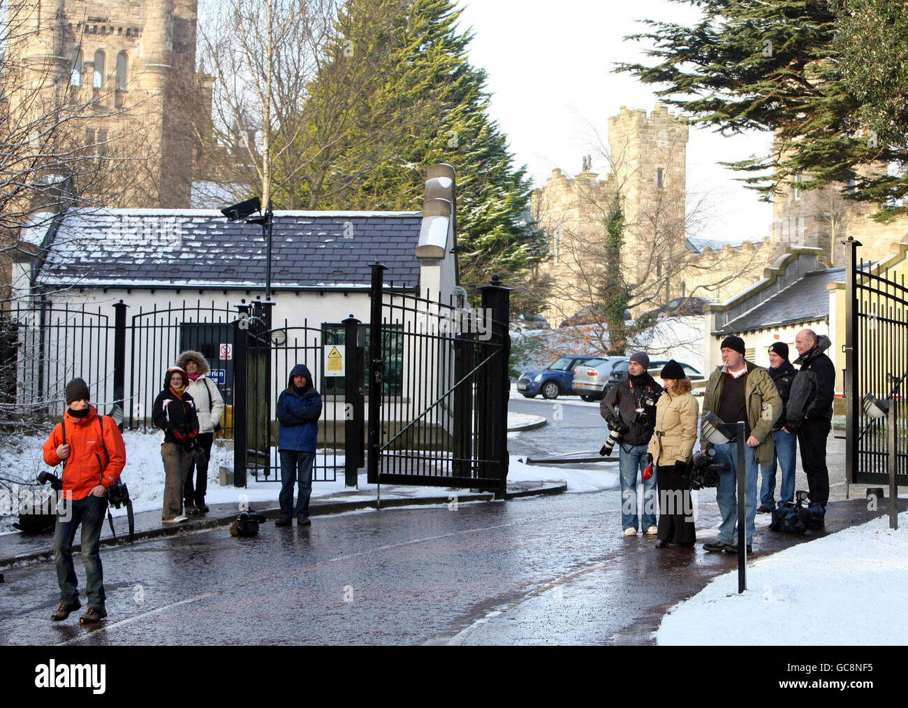 Peter Robinson interview Stock Photo - Alamy