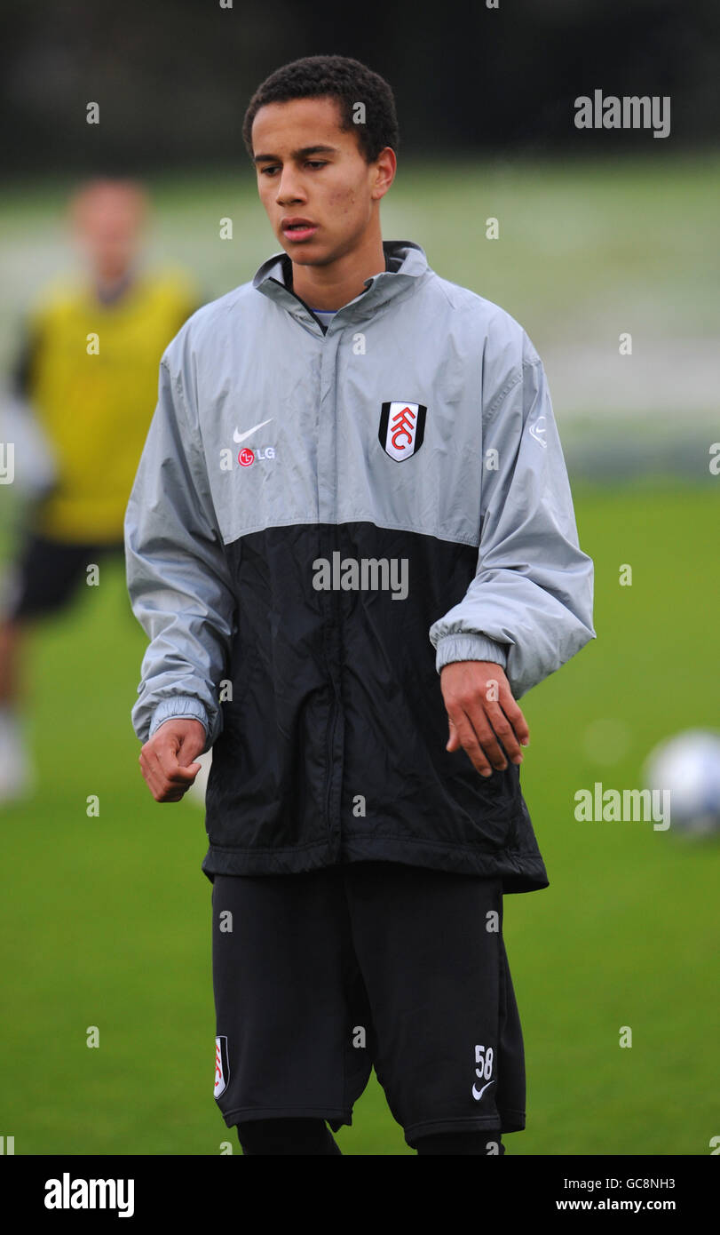 Fulhams alex smith during training hi-res stock photography and images ...
