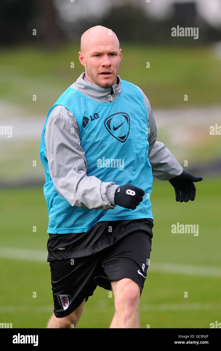 Fulhams andy johnson during training hi-res stock photography and ...