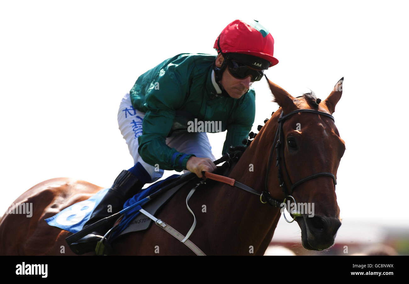 Jockey Richard Hills on Whispering Gallery goes on to win the Rsa And ...