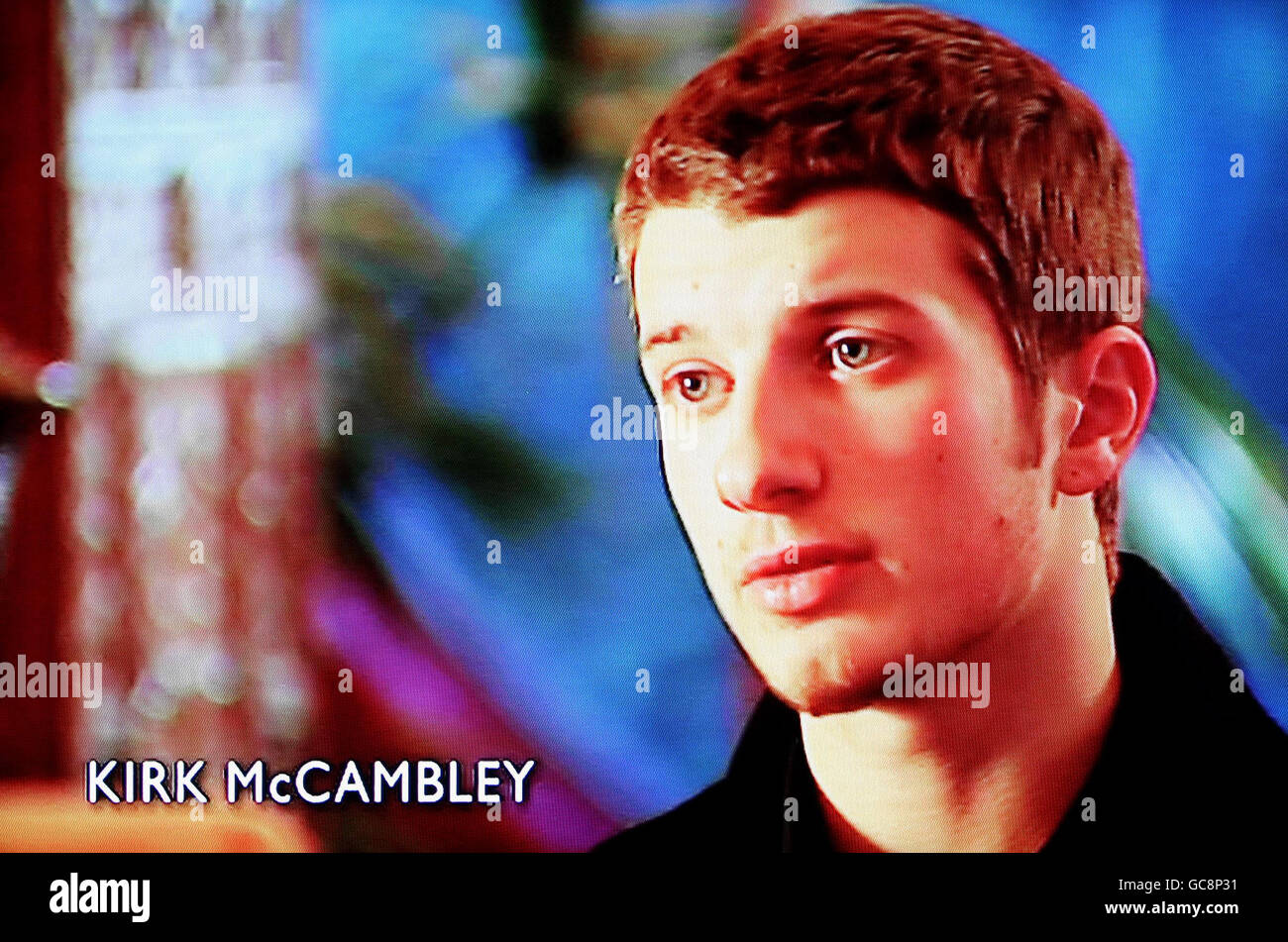 Peter Robinson interview Stock Photo - Alamy