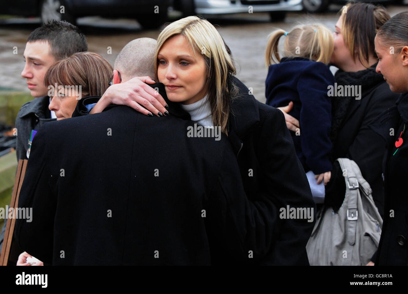 Lance Corporal David Kirkness funeral Stock Photo - Alamy