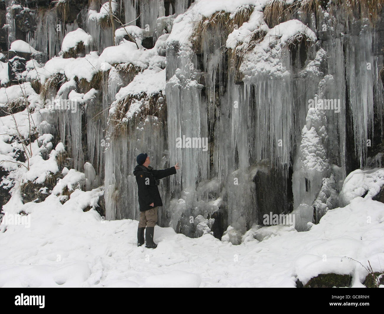 Natural England nature reserve manager Chris McCarty looks at some ...