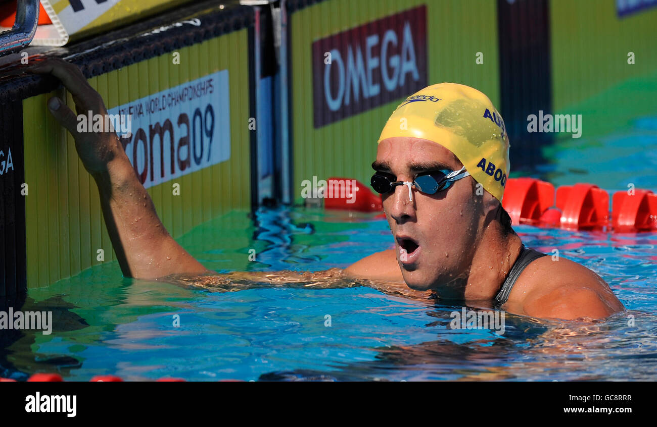 Australia's Matthew Abood after the Men's 100m Freestyle heat Stock ...