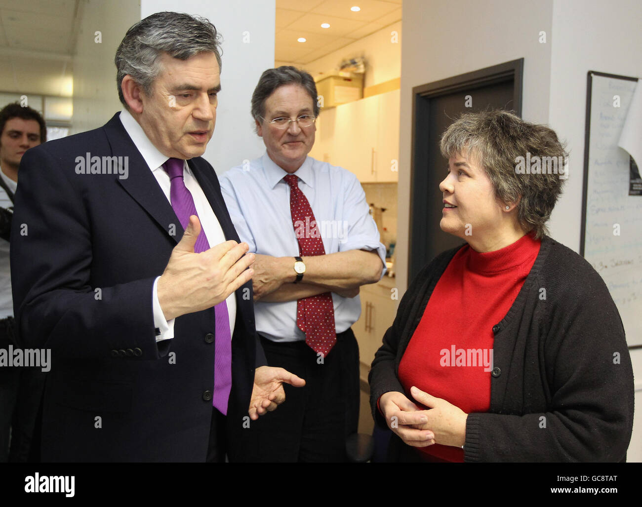 Whilst visiting the disasters emergency committee in north london hi ...