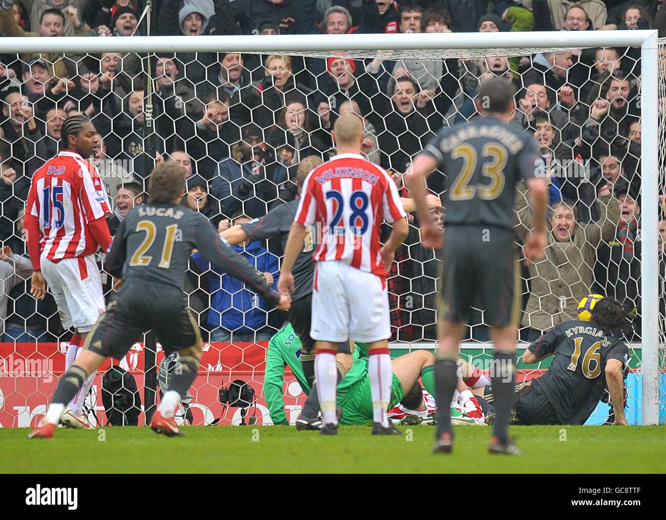 Soccer - Barclays Premier League - Stoke City v Liverpool - Britannia ...