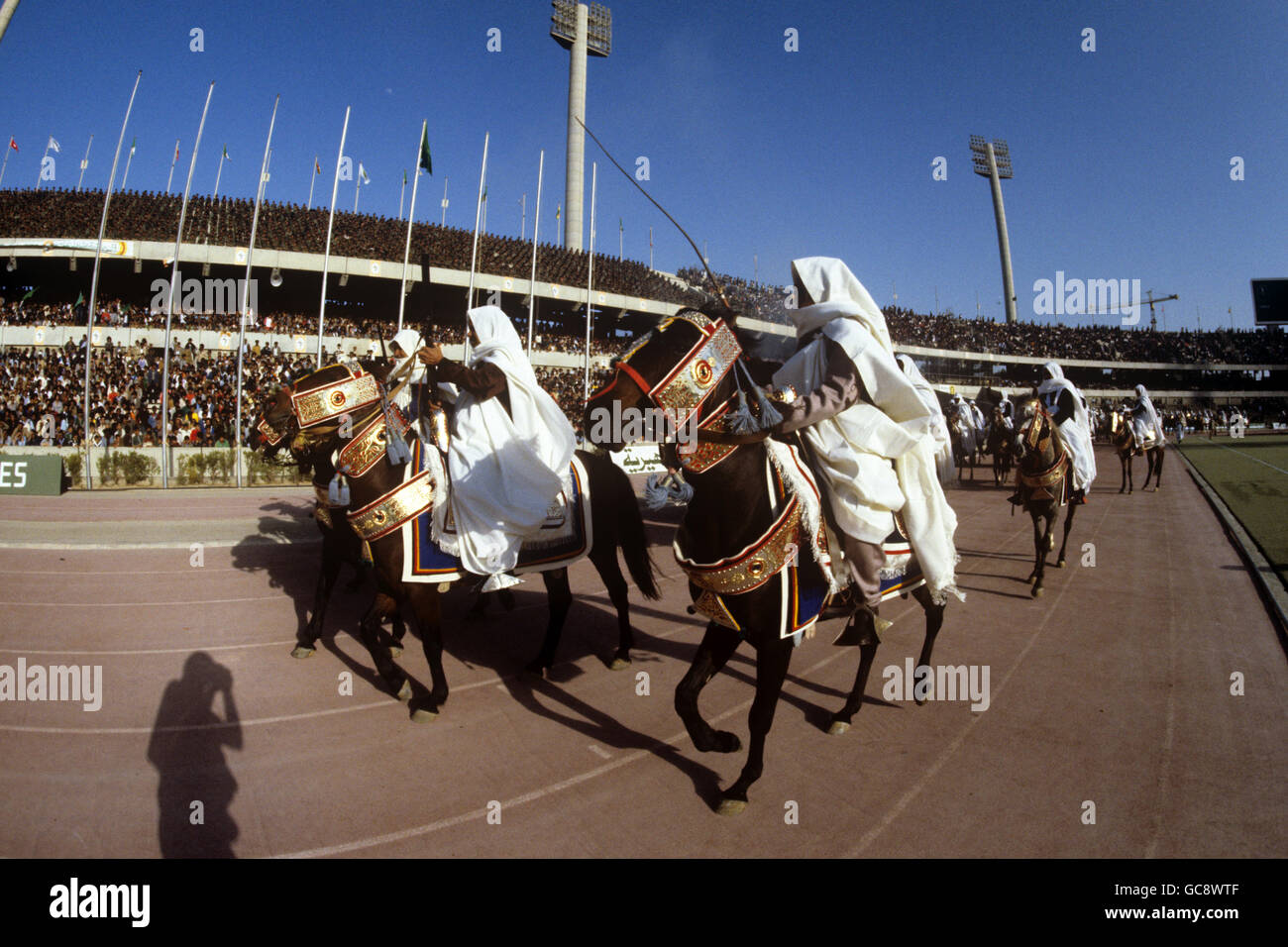 Scenes from the opening ceremony of the 13th African Cup of Nations ...