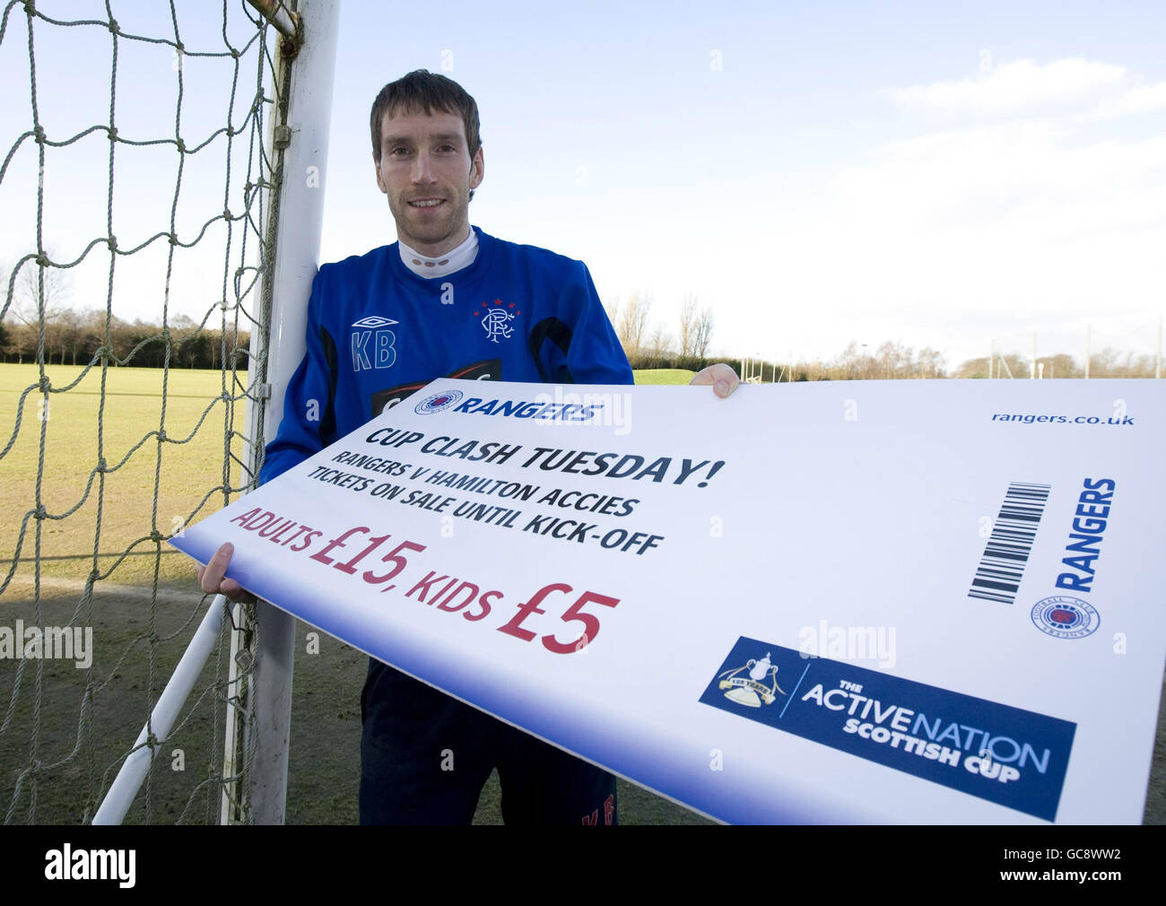 Soccer - Rangers Training - Murray Park Stock Photo - Alamy