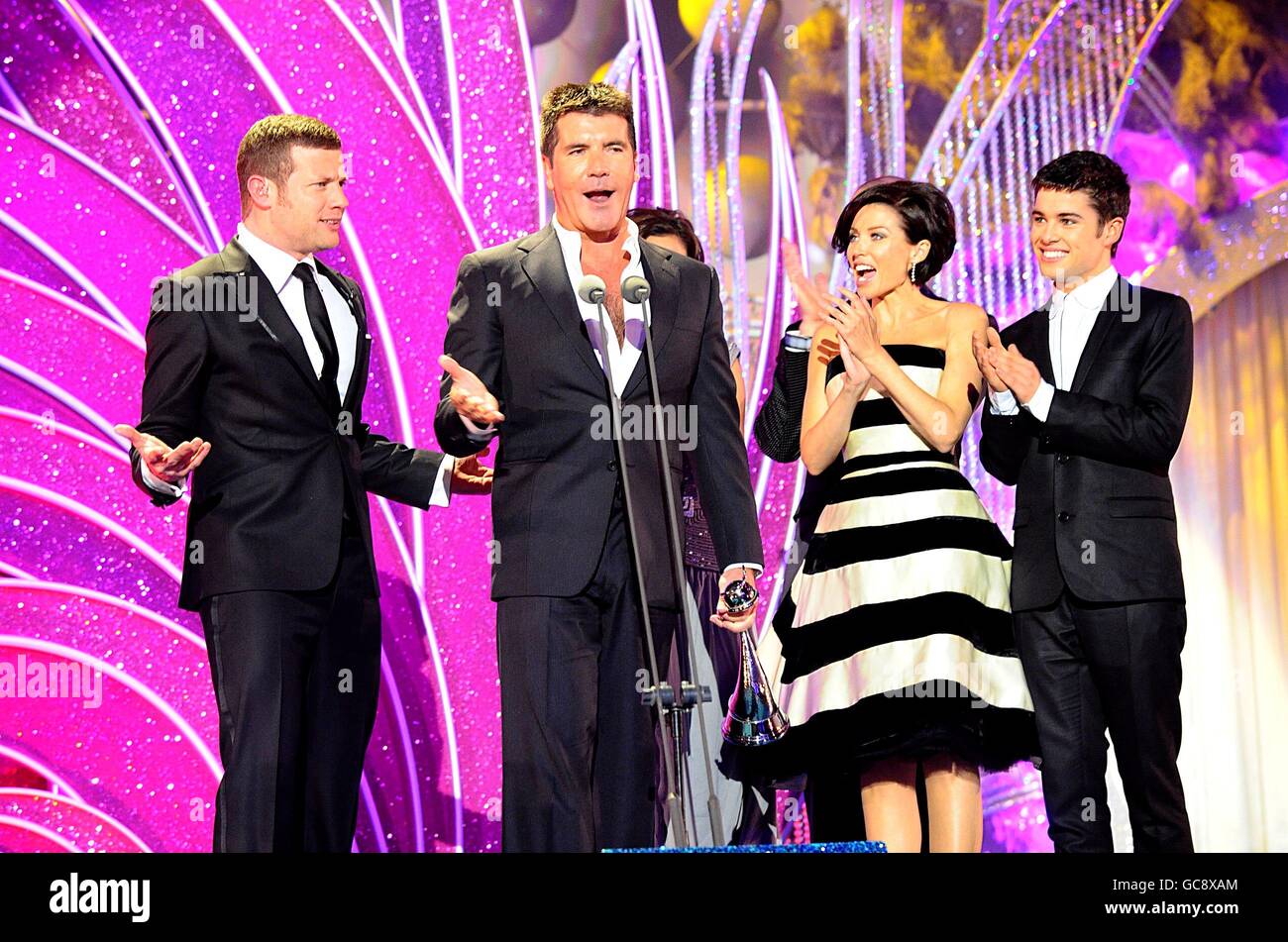 Dermot O'Leary, Simon Cowell, Cheryl Cole, Dannii Minogue, Brian ...